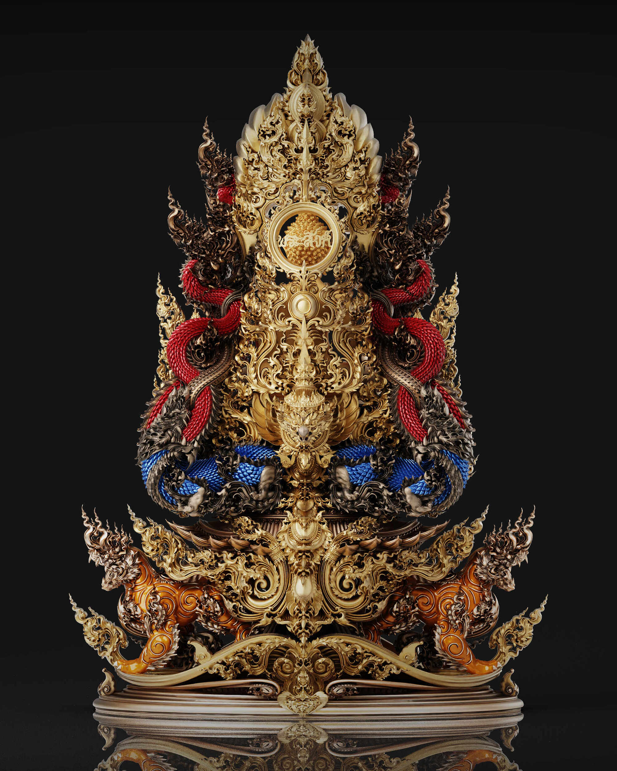 Phra Singh, Northern Siam - ZBrushCentral