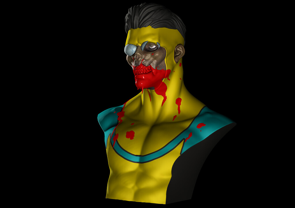 Invincible Zombie - ZBrushCentral