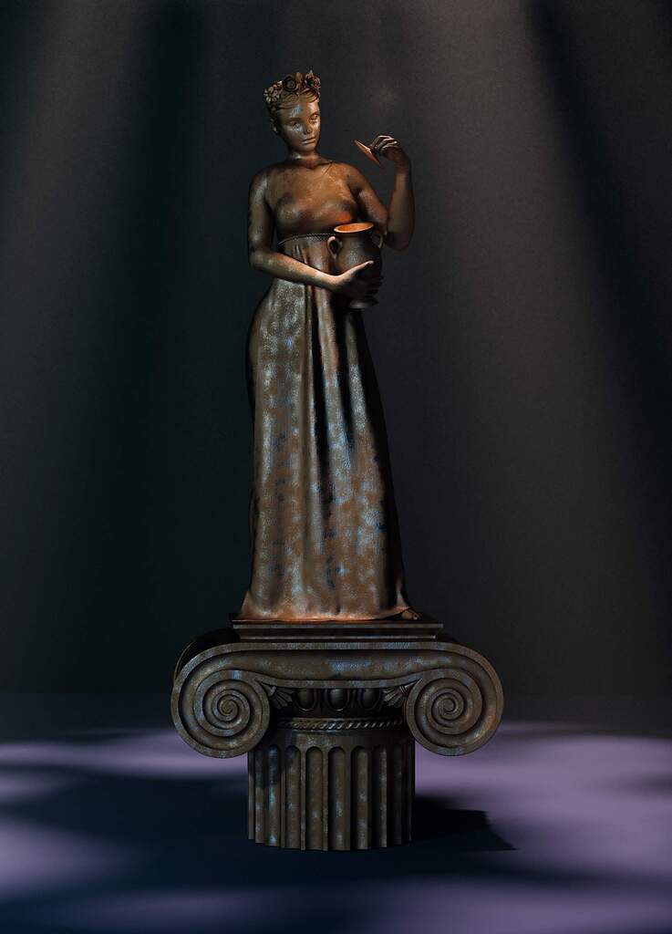 Greek mythology: Pandora - ZBrushCentral