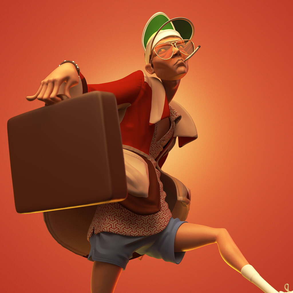 Fear and loathing in Las Vegas - Raoul Duke - ZBrushCentral