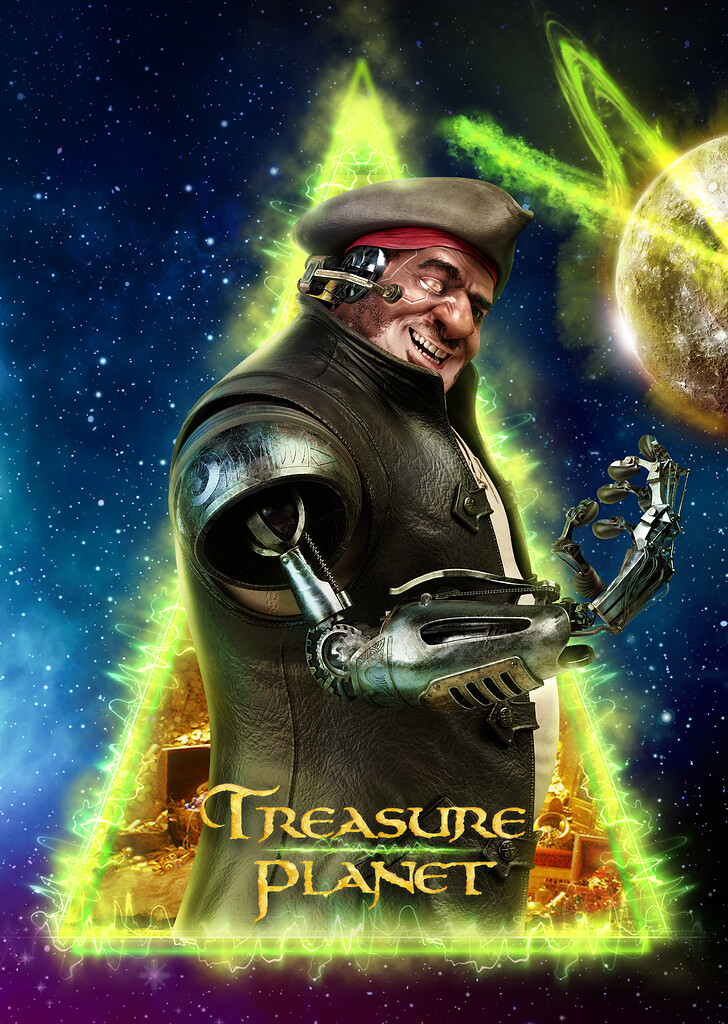 JOHN SILVER | Treasure Planet - ZBrushCentral