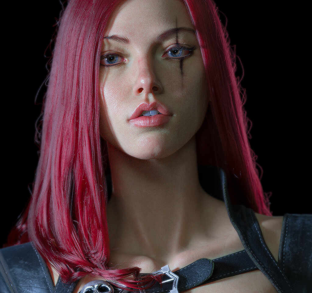 Katarina_League of Legends fan art - ZBrushCentral
