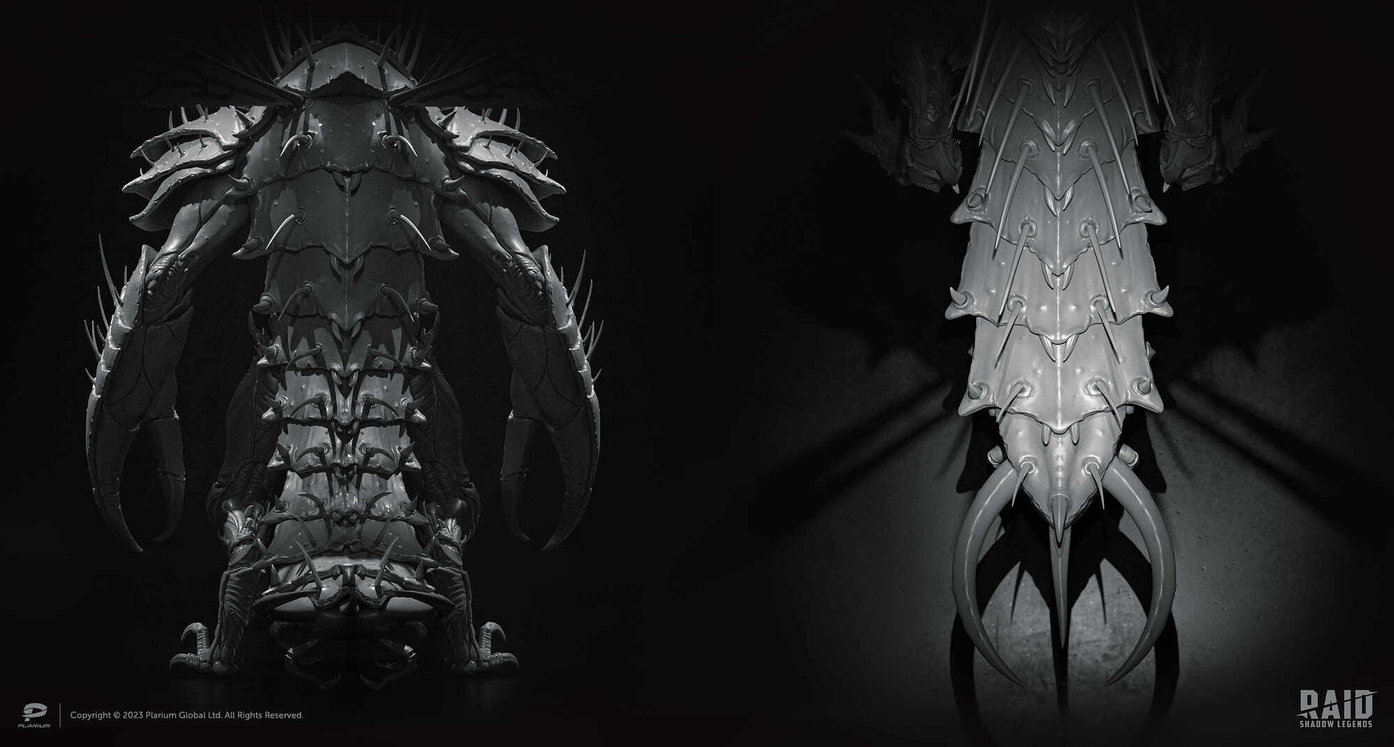 Aphidus the Hivelord. Raid: Shadow Legends - ZBrushCentral