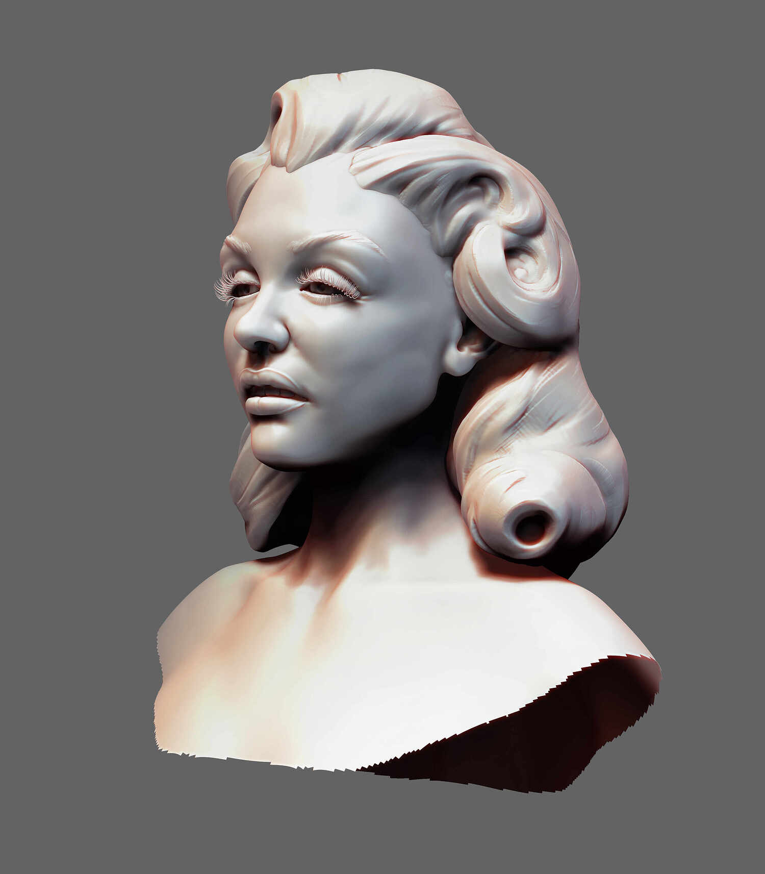 Portrait of Beth Sanchez / Realistic Beth Smith - ZBrushCentral