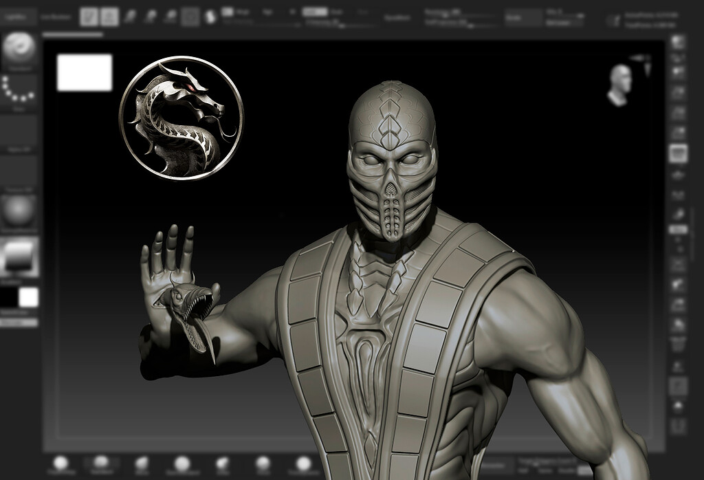 Old-School Scorpion - ZBrushCentral