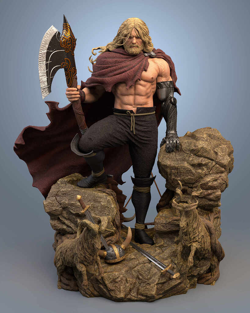 Thor fanart - ZBrushCentral