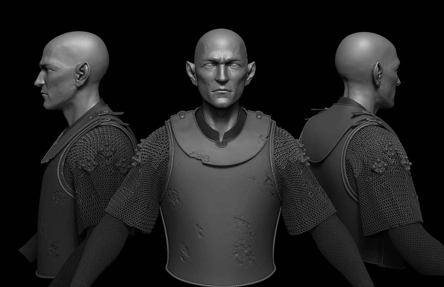 Corrupted Elf - ZBrushCentral