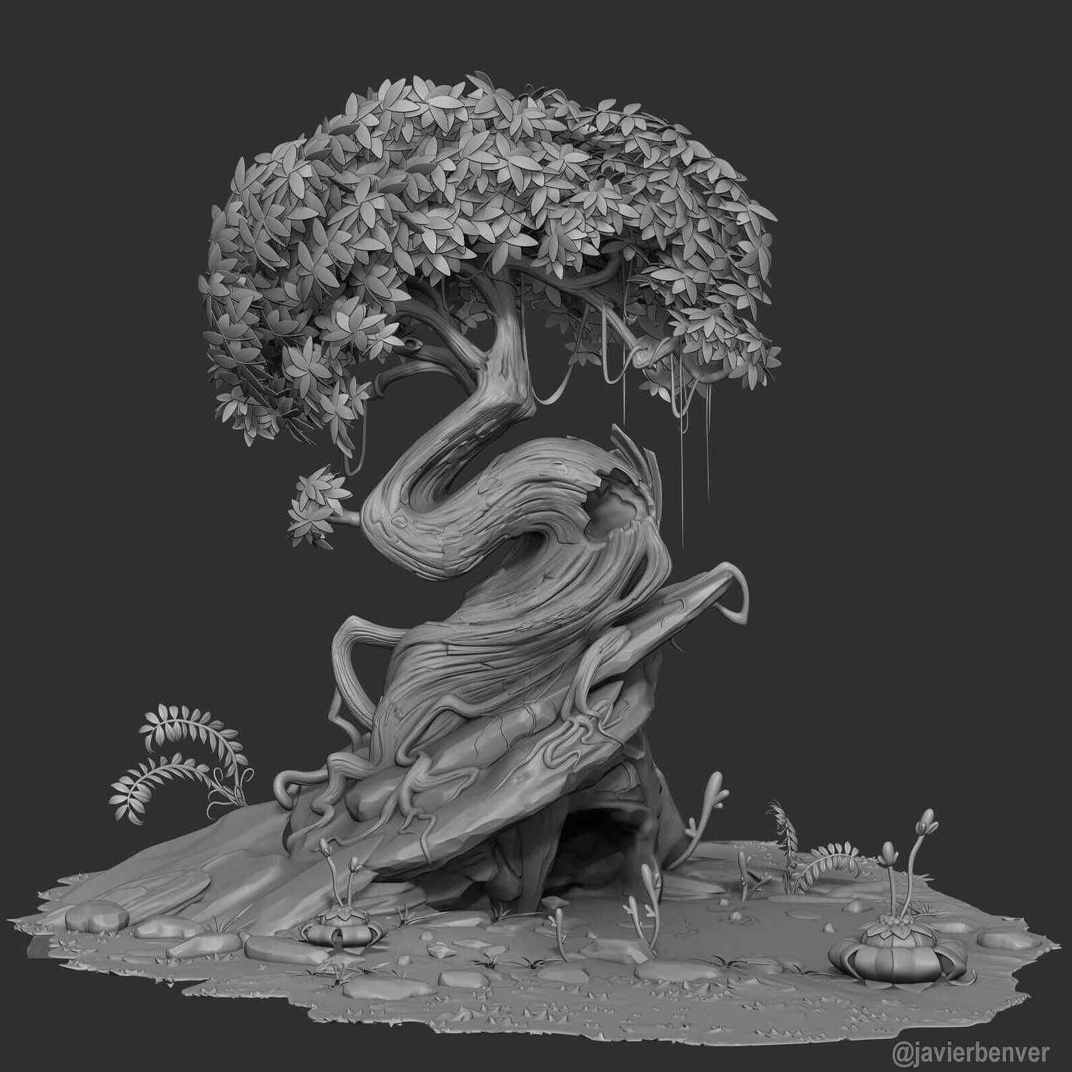 Magic Tree - ZBrushCentral