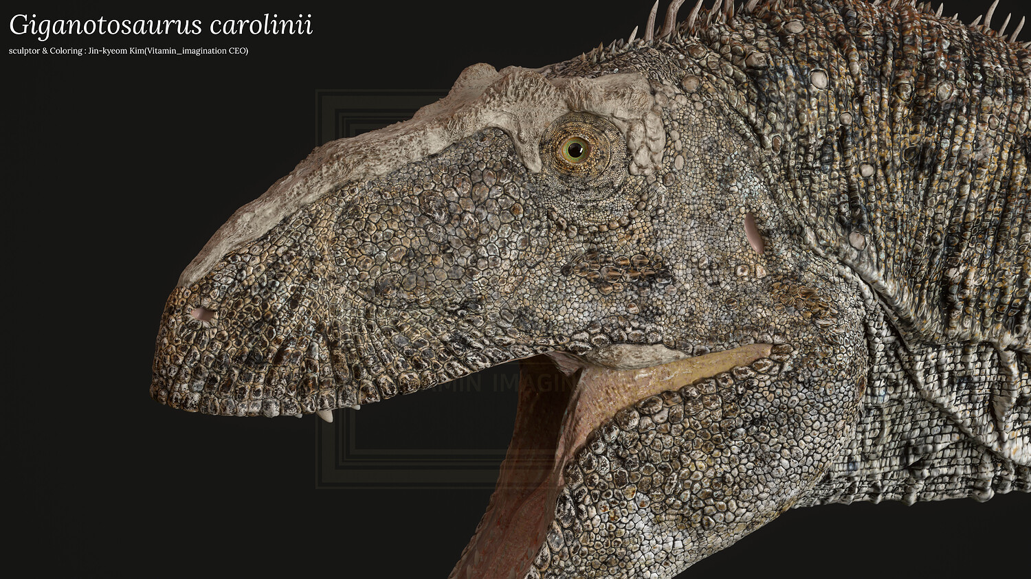 Giganotosaurus carolinii - ZBrushCentral