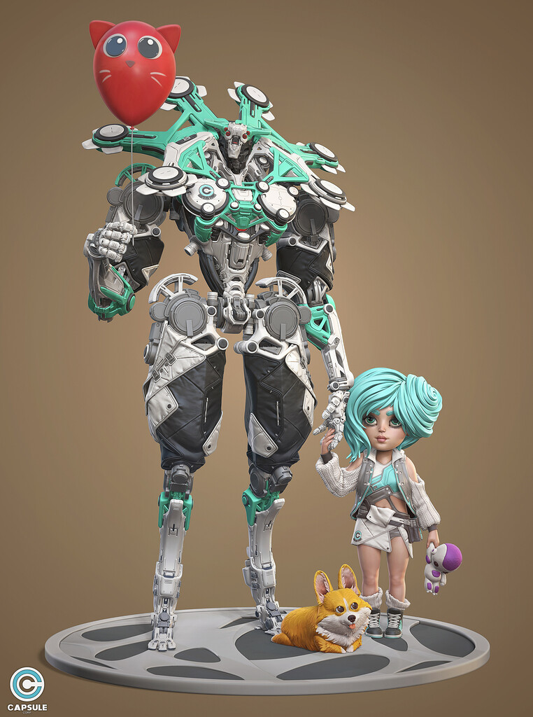 Capsule Corp Inc - ZBrushCentral