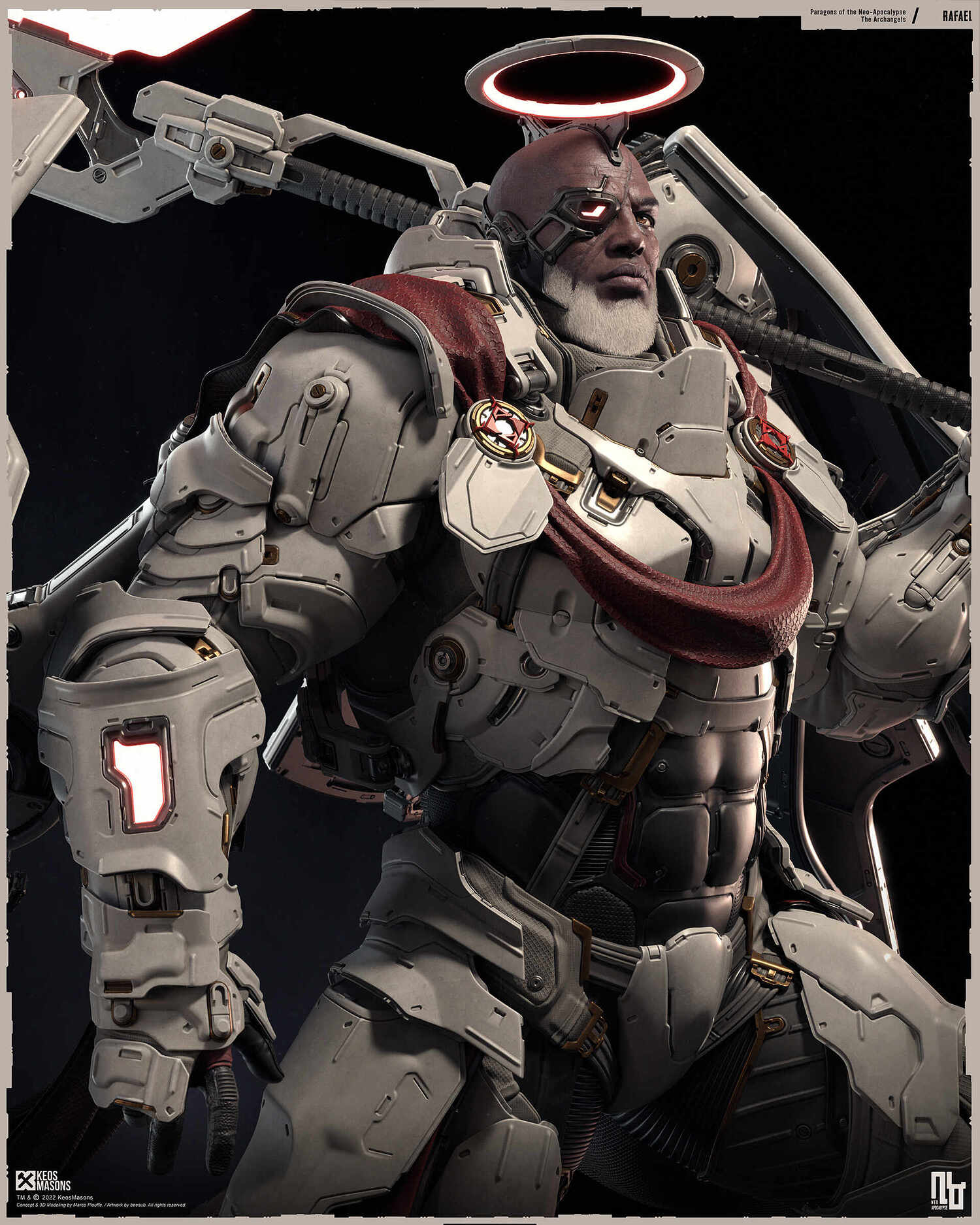 The Archangels - RAFAEL - Paragons of the Neo-Apocalypse - ZBrushCentral