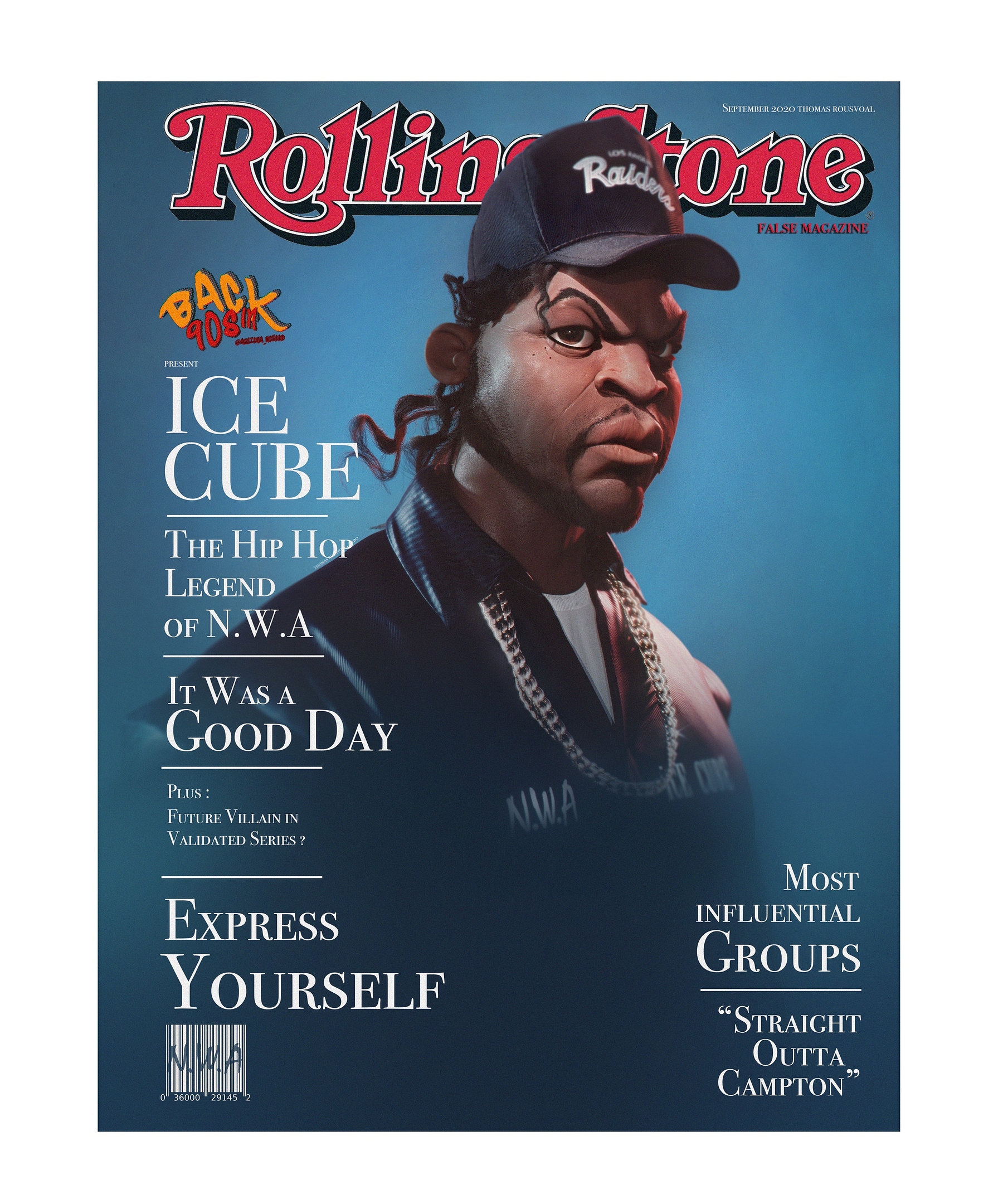 ICE CUBE N.W.A, "BackIn90s" - ZBrushCentral