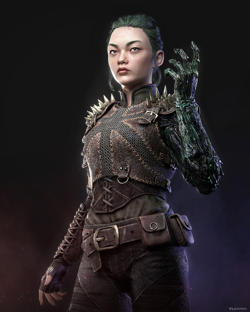 Outland Witch - ZBrushCentral