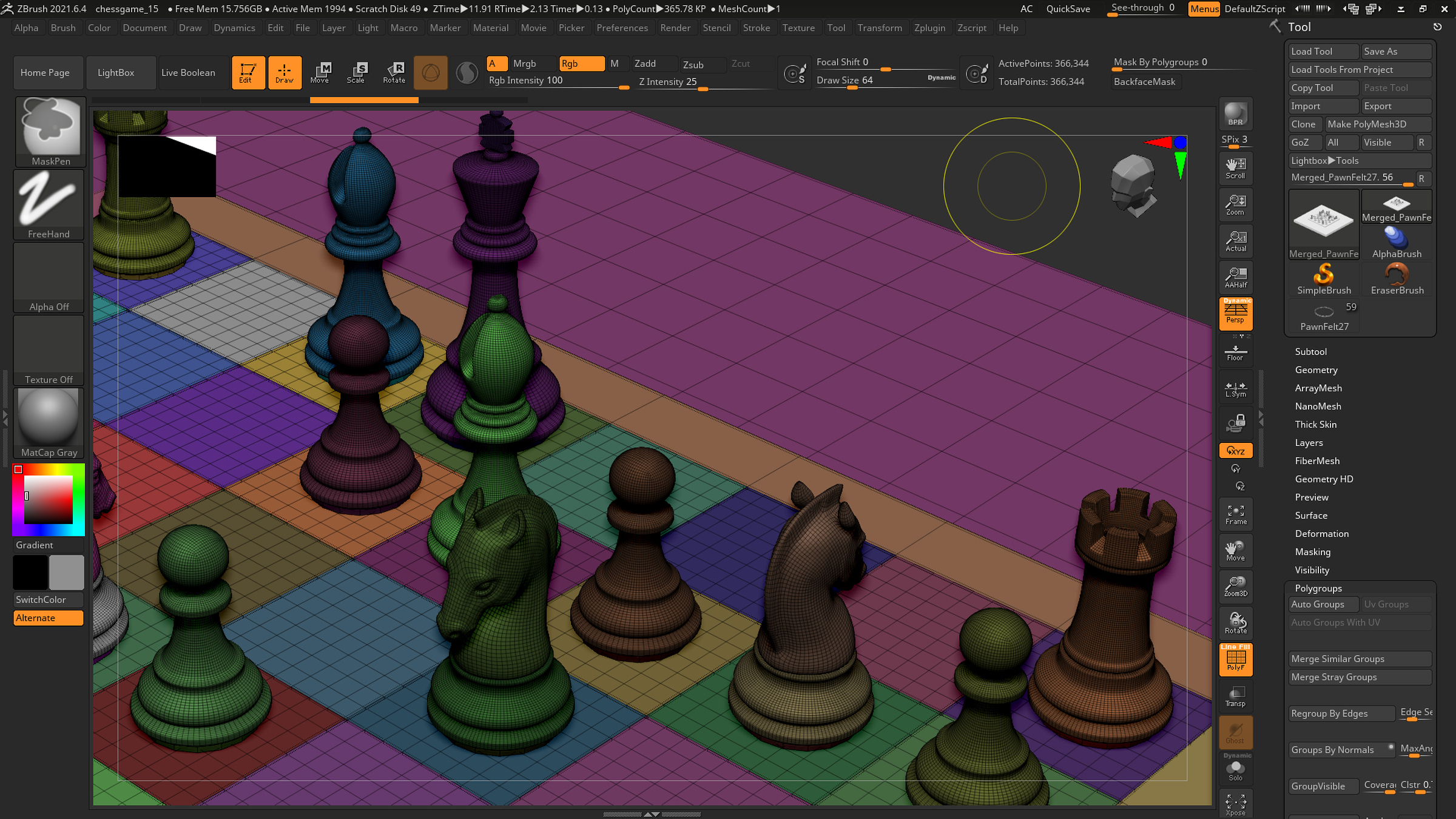 The Immortal Game - ZBrushCentral