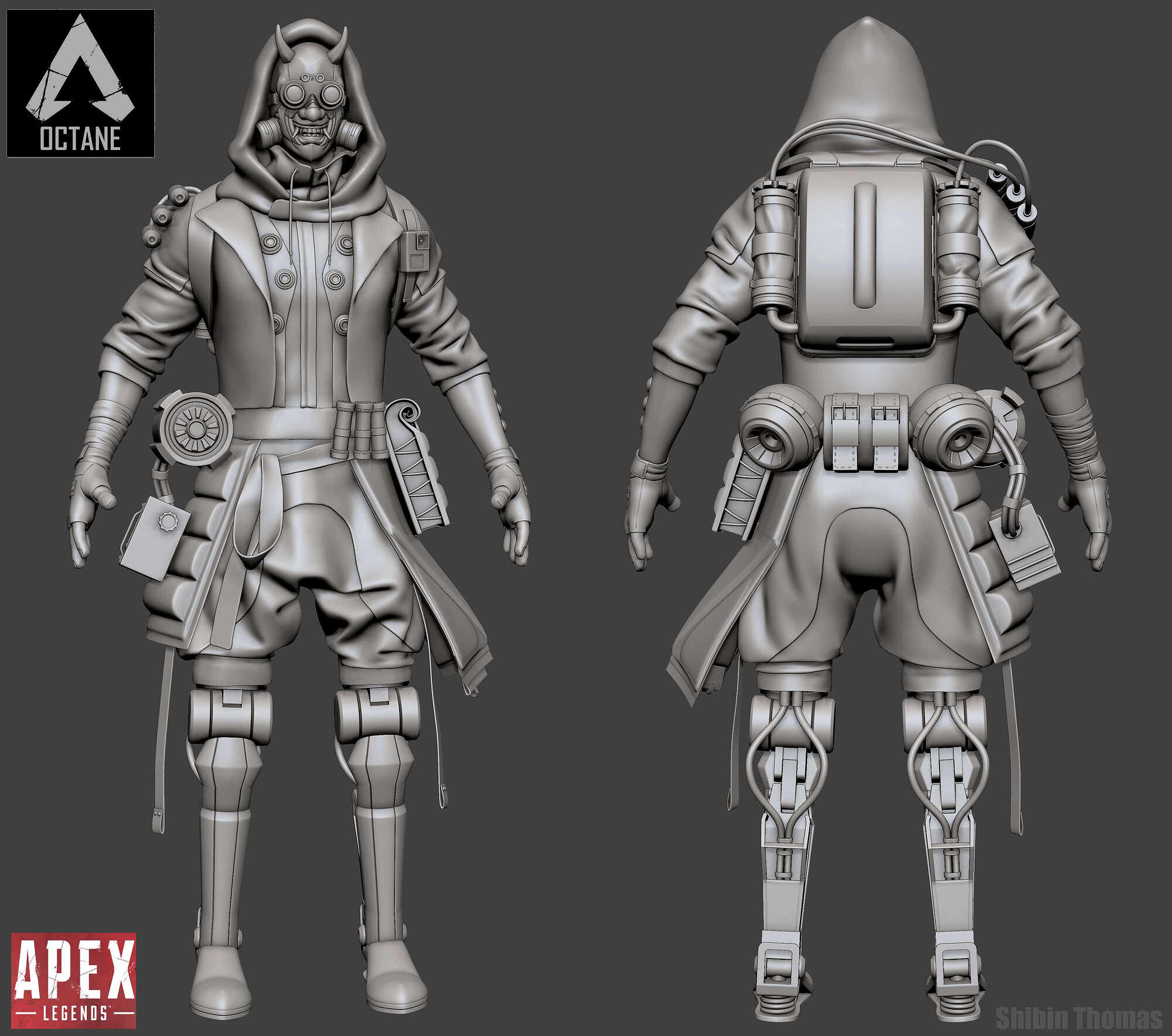 Octane [Apex Legend] Concept Art - ZBrushCentral