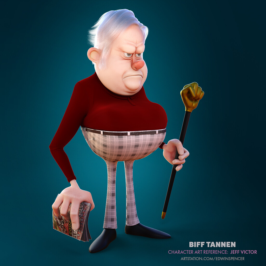 Biff Tannen(2015) - Back to the Future - ZBrushCentral