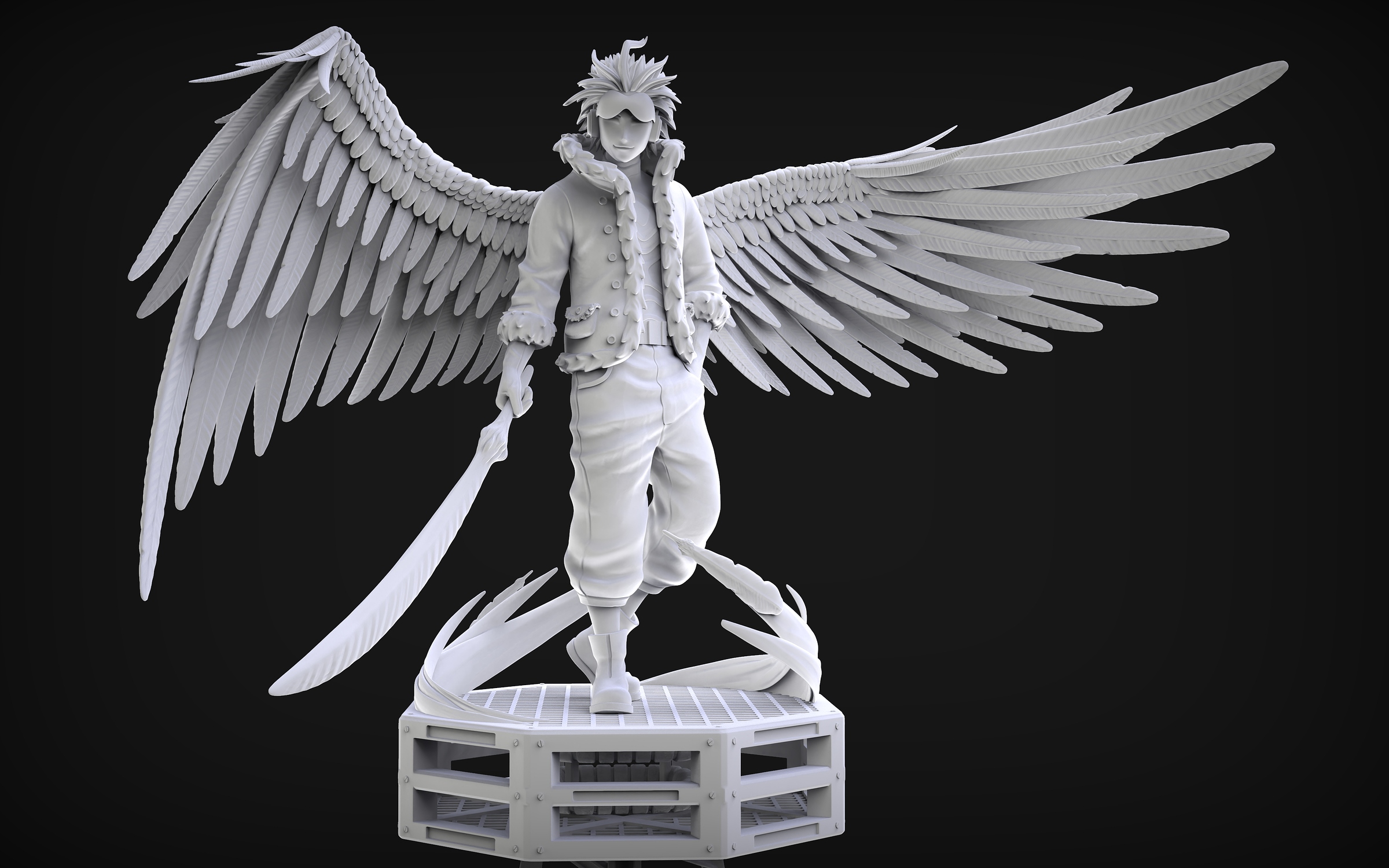 Hawks - My Hero Academia - ZBrushCentral