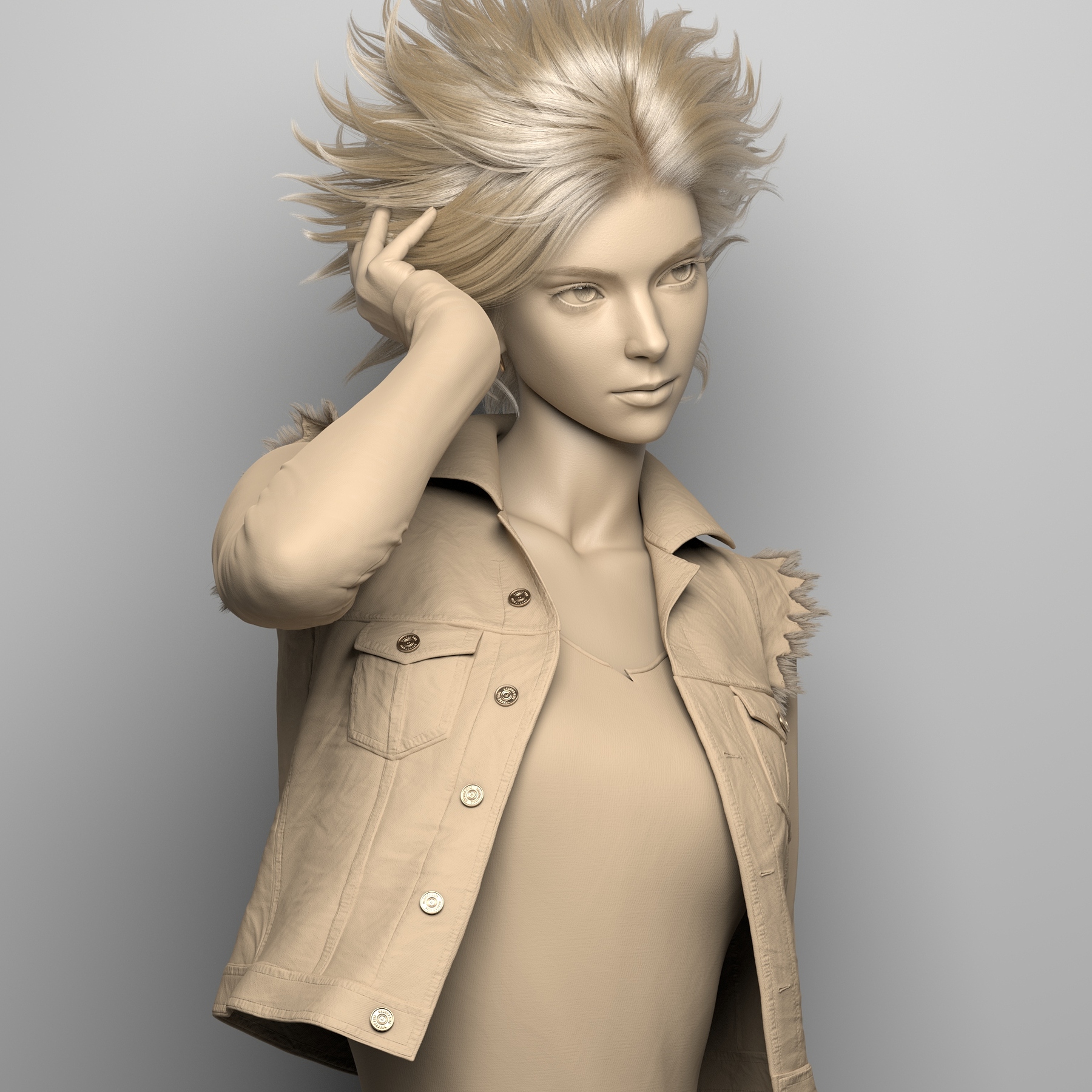 Android 18 - ZBrushCentral