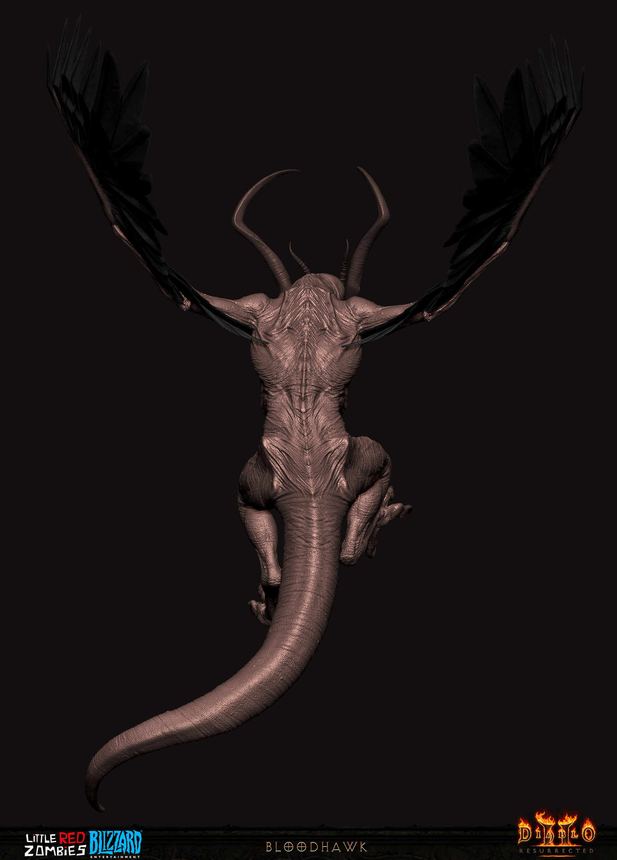 BloodHawk - Diablo II: Resurrected - ZBrushCentral