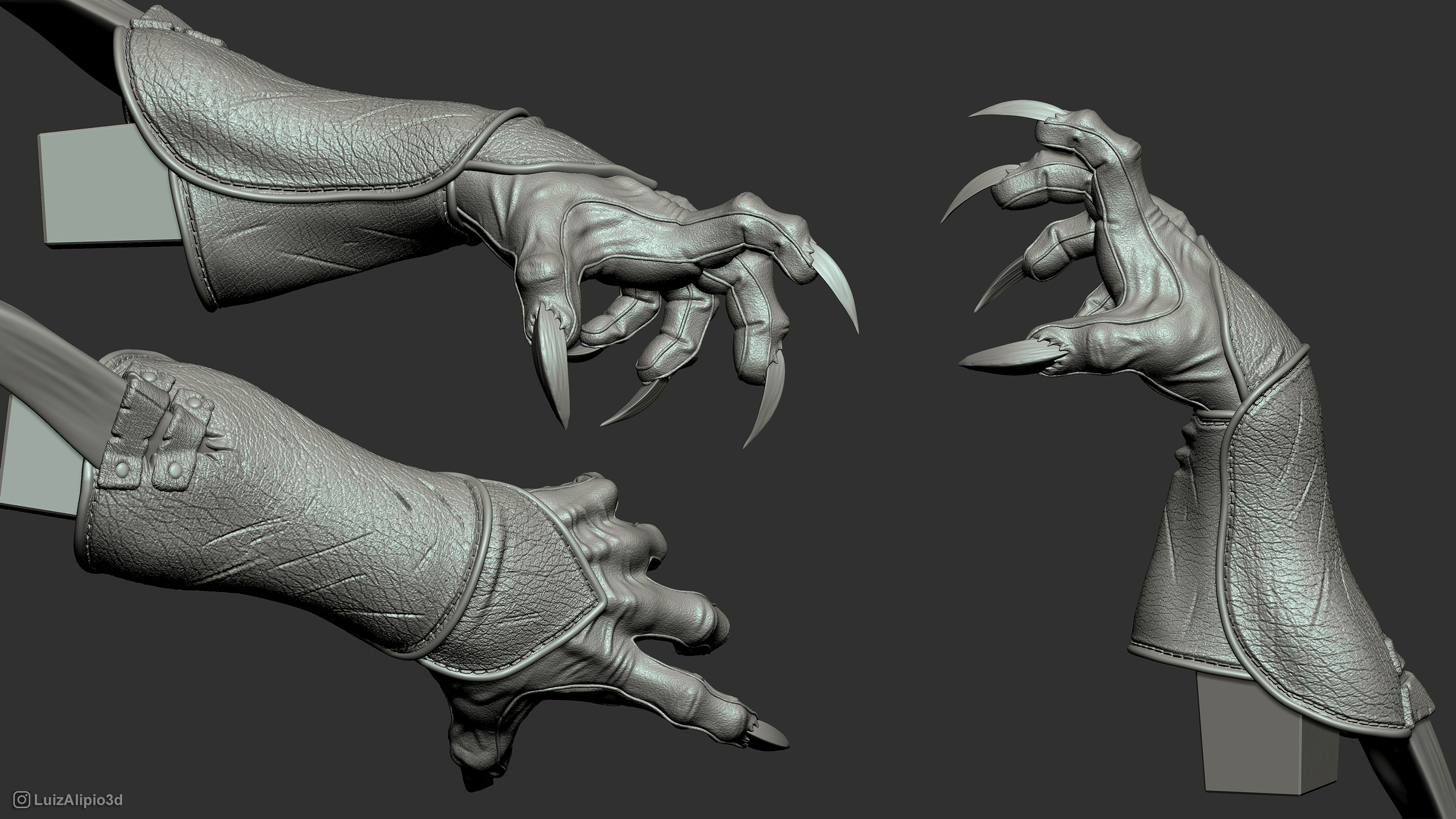 Sabretooth - FanArt Statue - ZBrushCentral