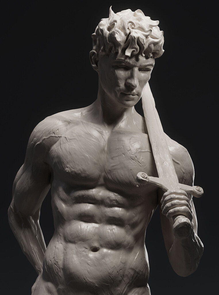 Male Figure Sculpt - ZBrushCentral