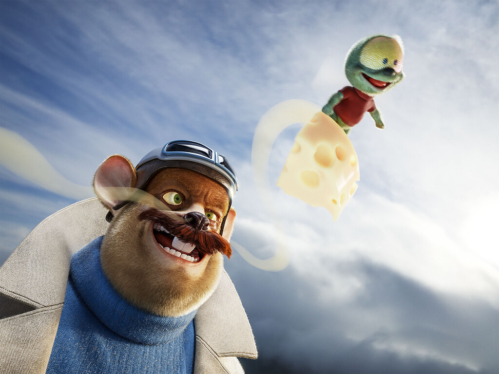 Rescue Rangers - Monty & Zipper - ZBrushCentral