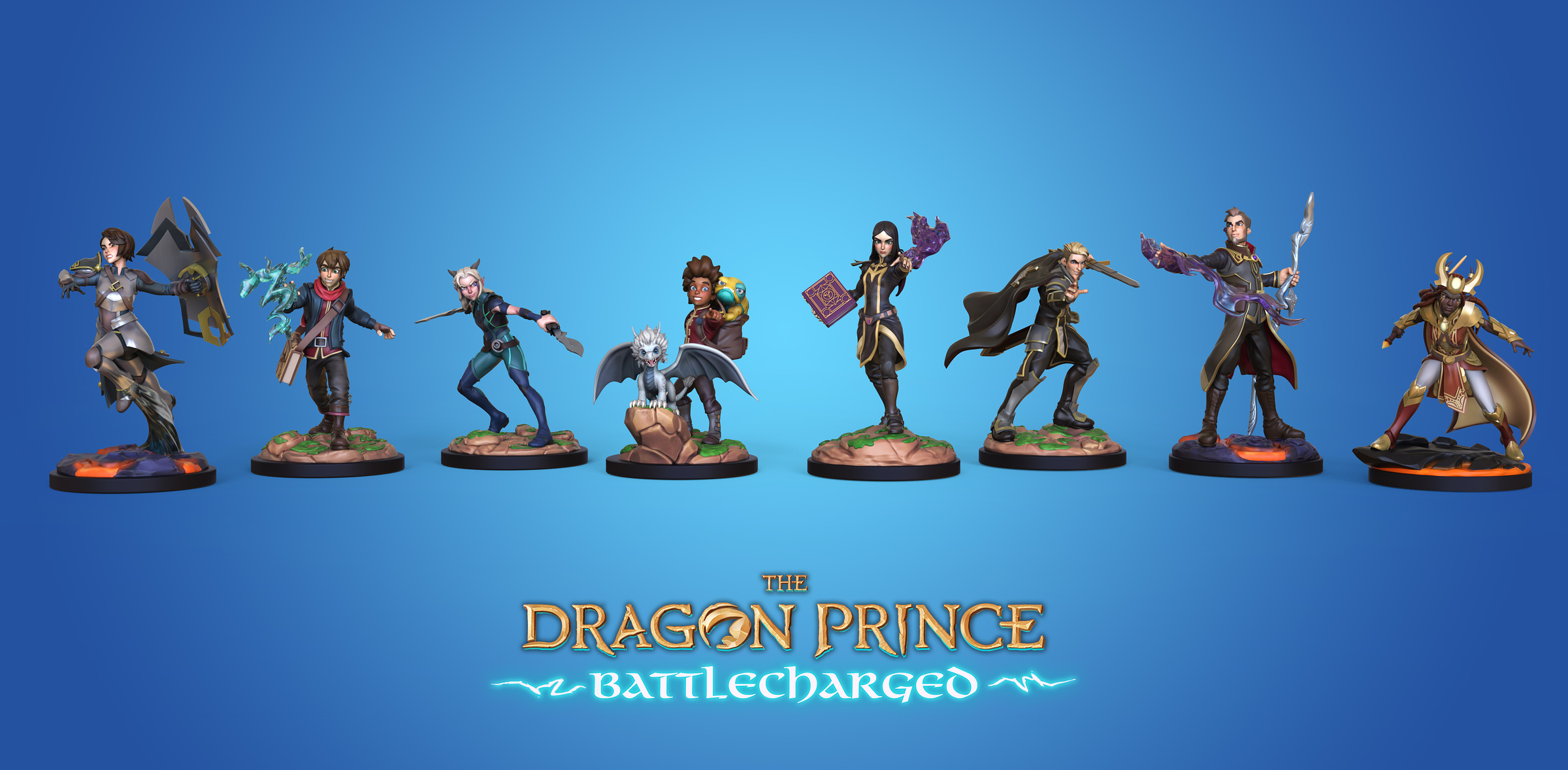 Teampost - Dragon Prince Battlecharged Minis - ZBrushCentral