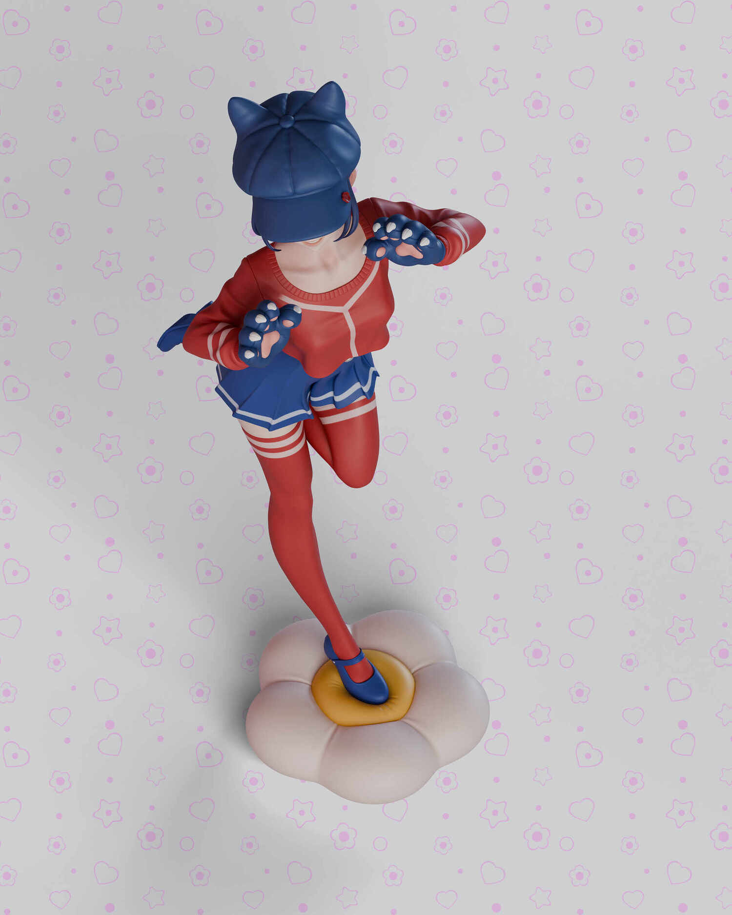 Cappie - MiSide - ZBrushCentral
