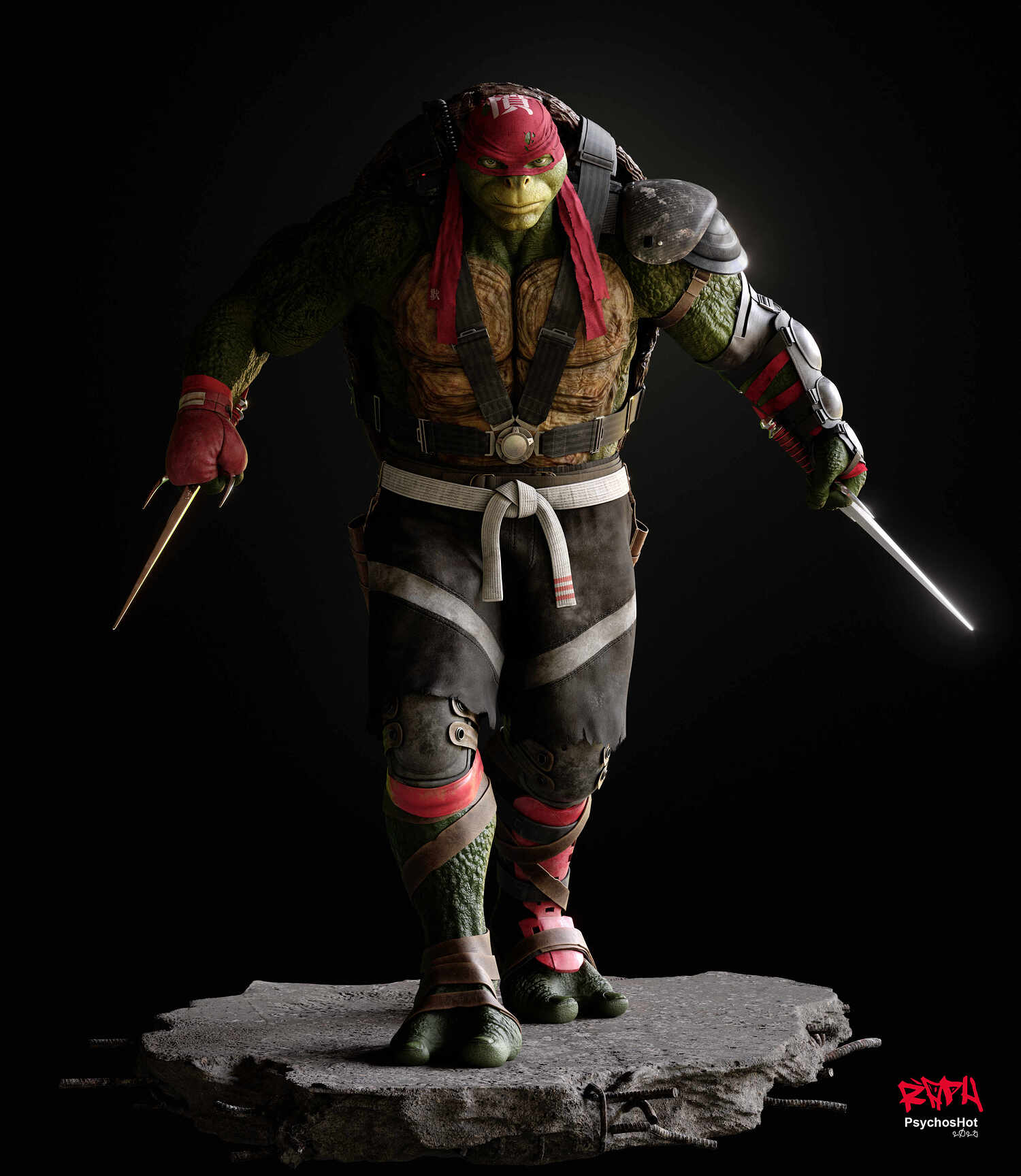 TMNT - RAPH Real-Time - ZBrushCentral