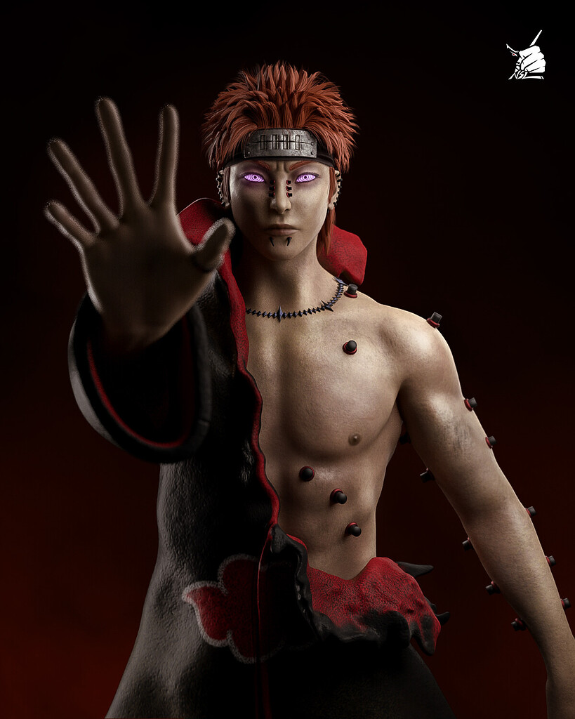 Pain Akatsuki - ZBrushCentral