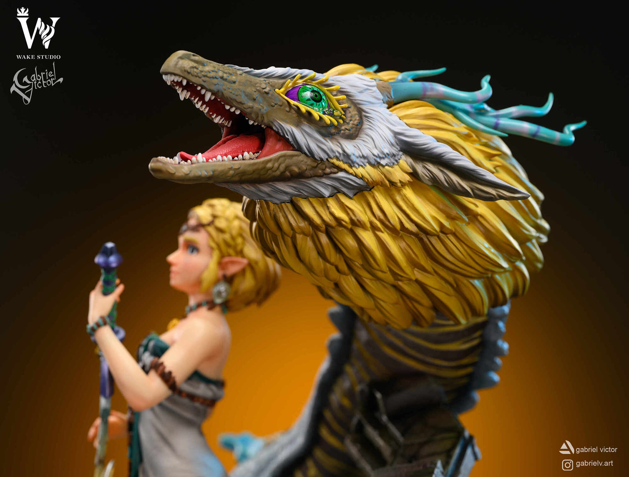 Zelda TOTK Statue - ZBrushCentral