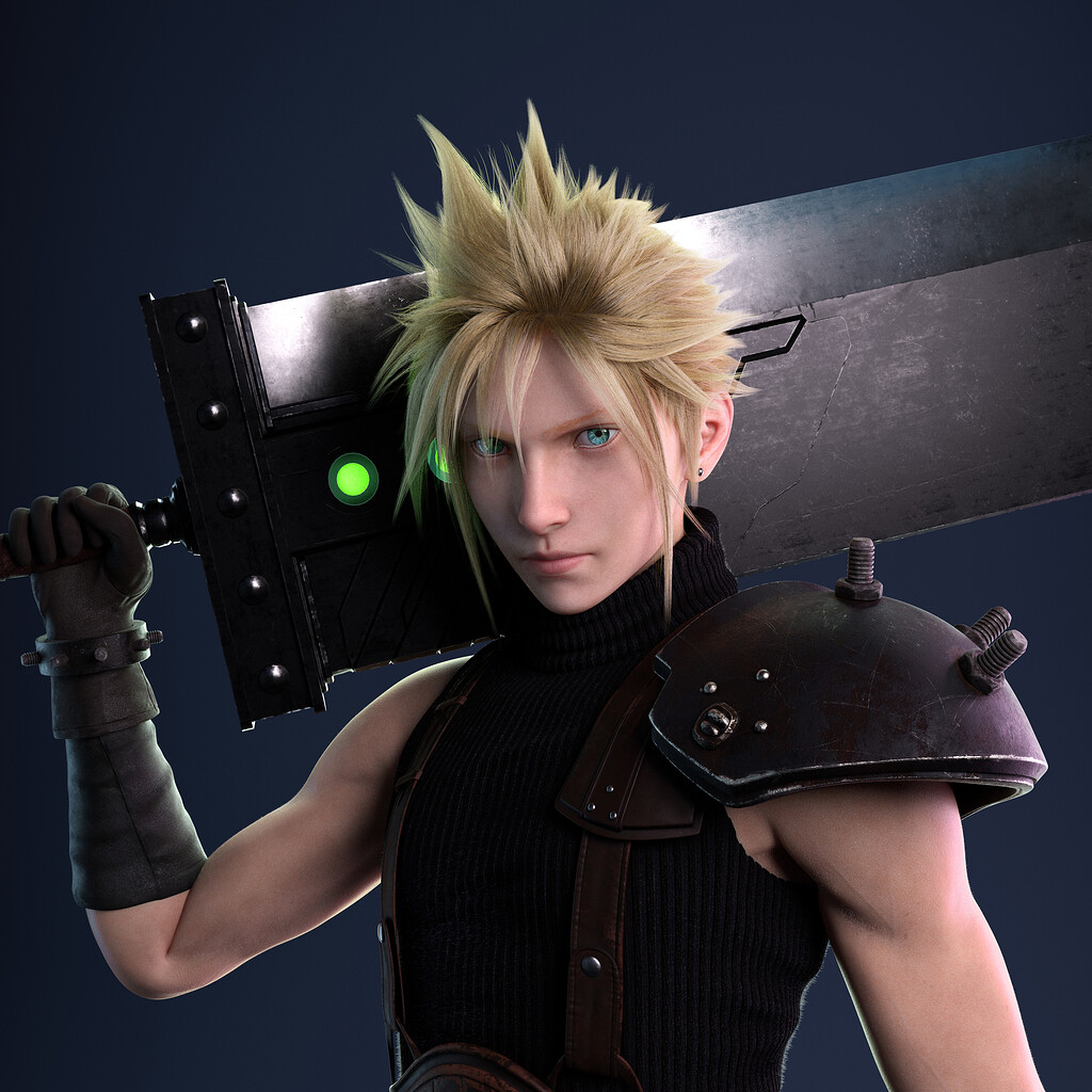 Cloud strife - ZBrushCentral