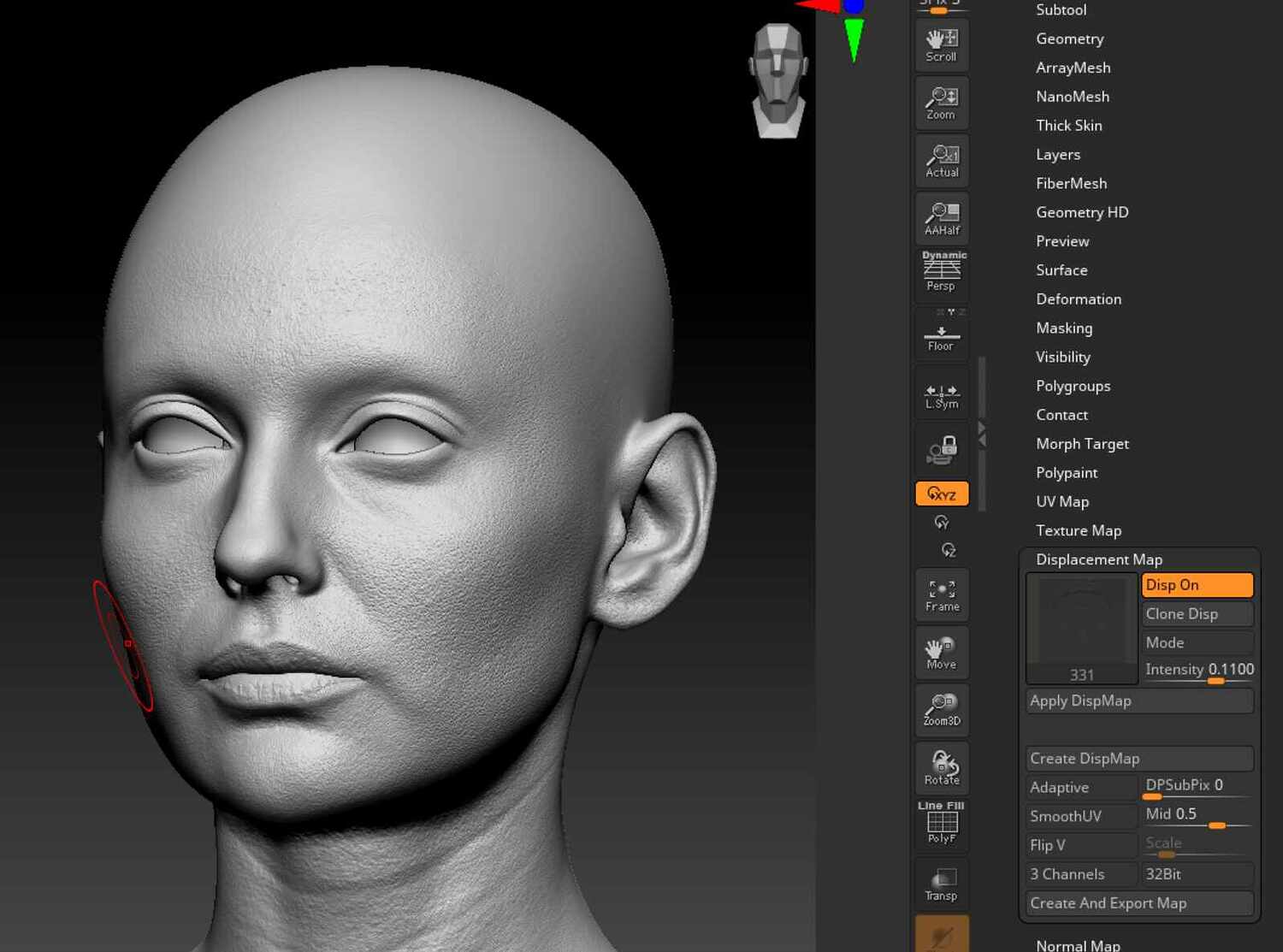 Enabling apply dismap breaks the modeling - ZBrushCentral