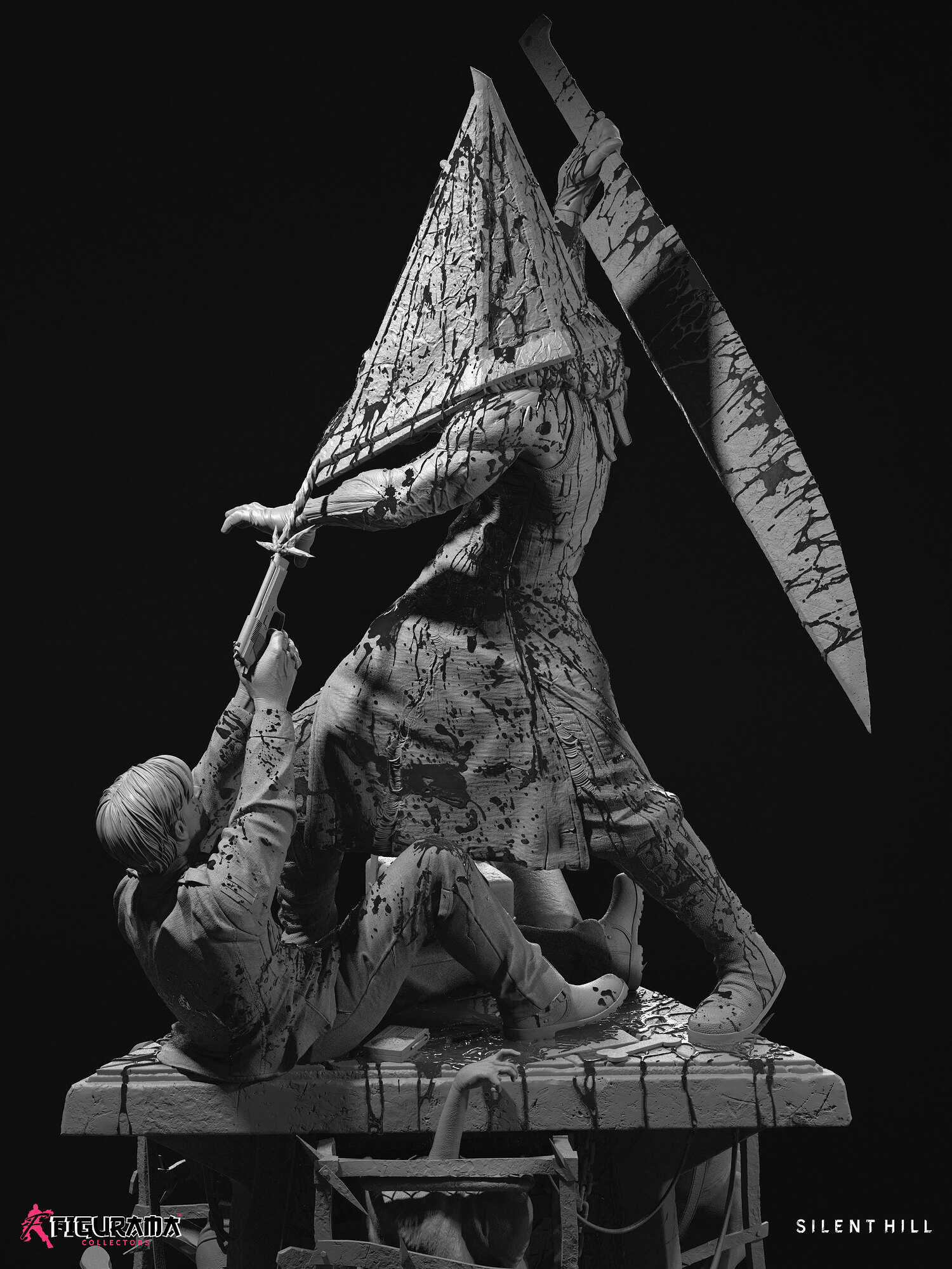 Silen Hill 2: Red Pyramid Thing Vs James Sunderland (Figurama ...