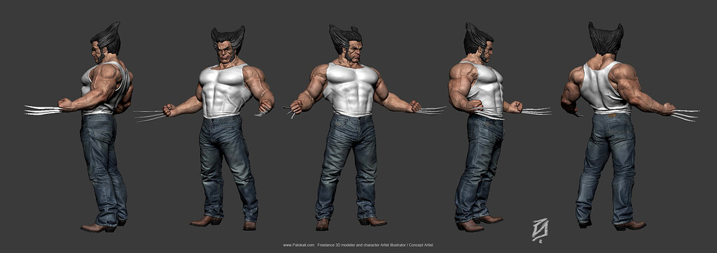 Wolverine - ZBrushCentral