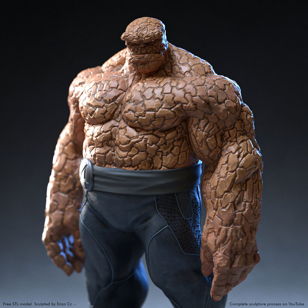 The Thing - Fan Art - ZBrushCentral