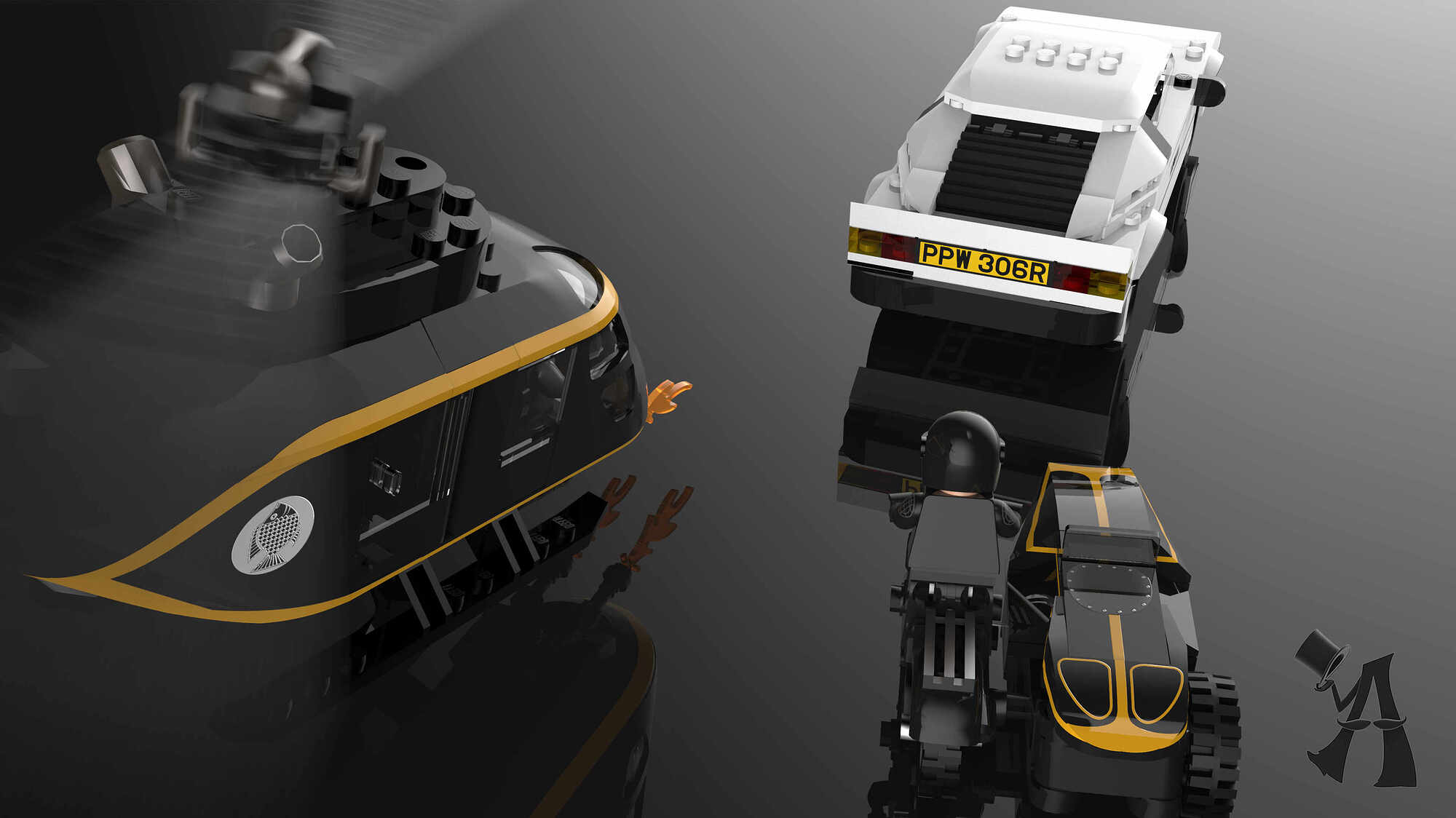 The Spy Who Loved Me - Lego Set Concept Model - ZBrushCentral
