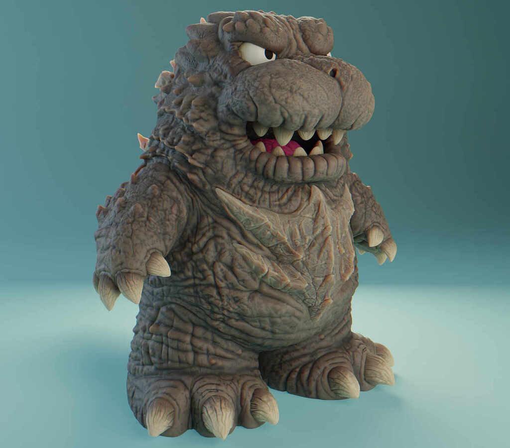 Godzilla - ZBrushCentral