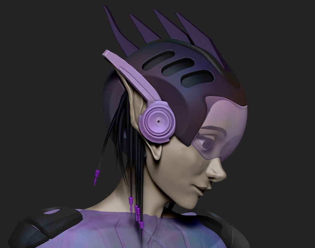 Cyber Elf - ZBrushCentral