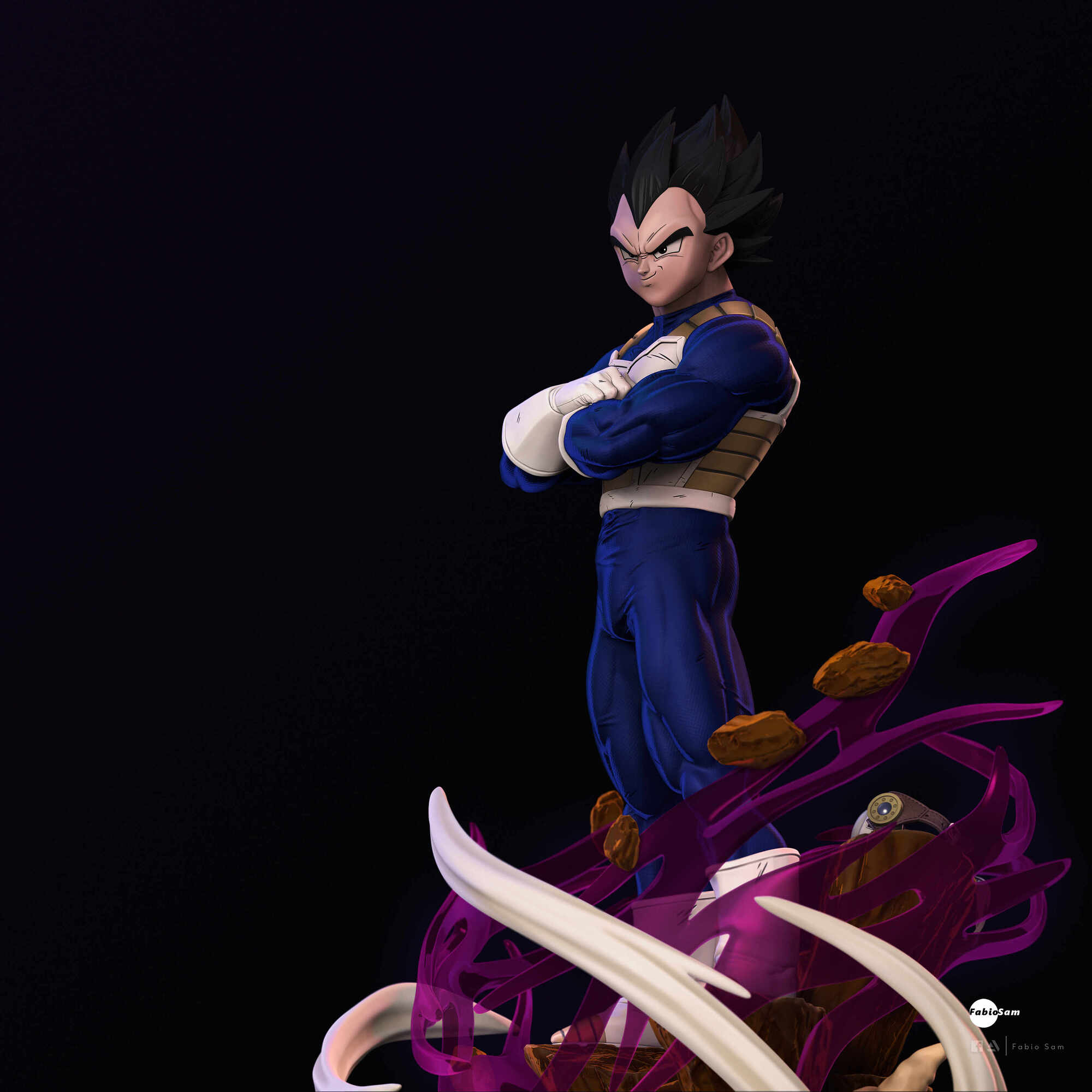Vegeta Fan Art Dragon Ball Super - ZBrushCentral
