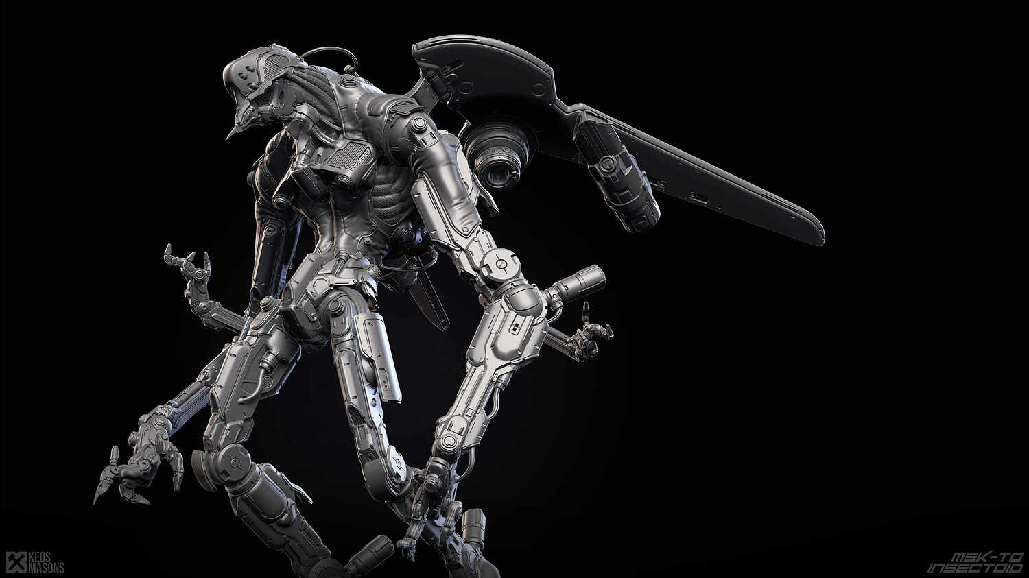 M.S.K.-T0 / Insectoids - ZBrushCentral