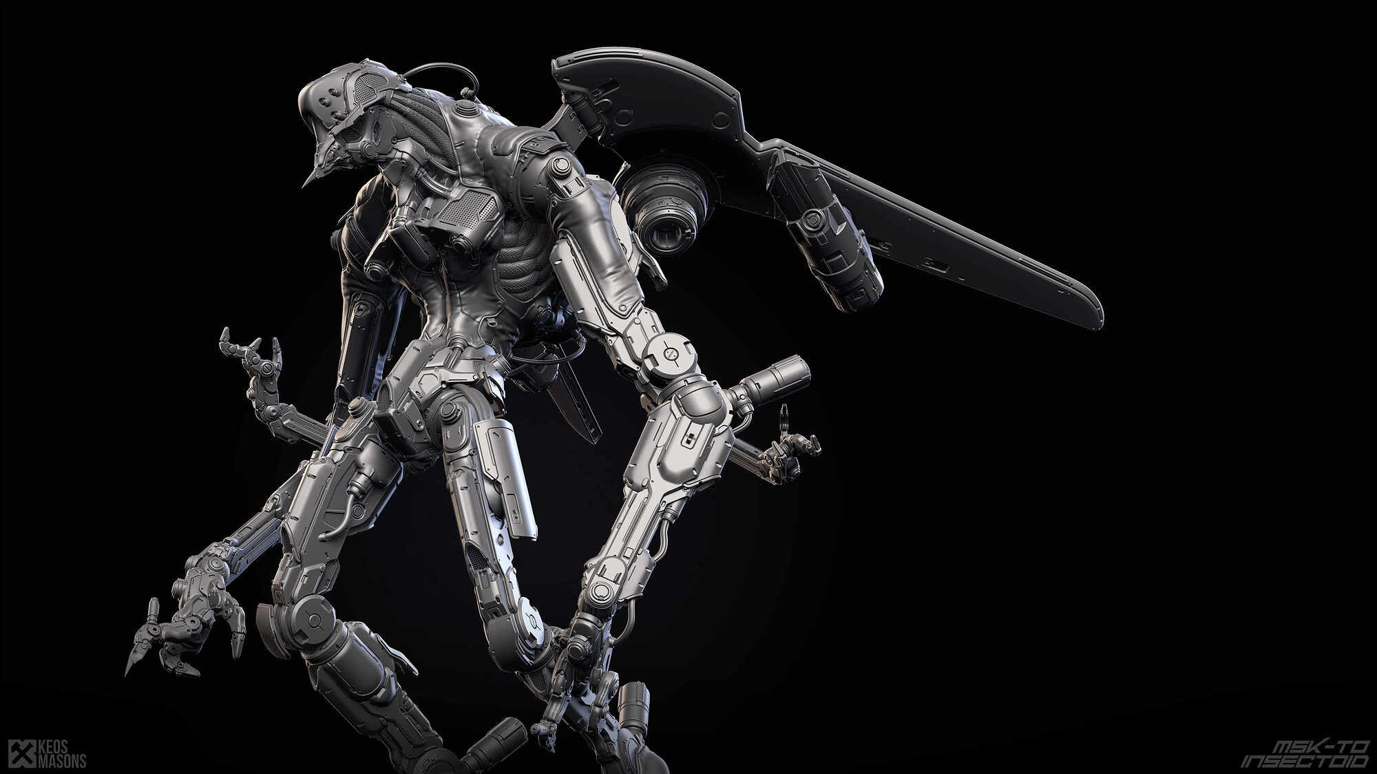 M.S.K.-T0 / Insectoids - ZBrushCentral
