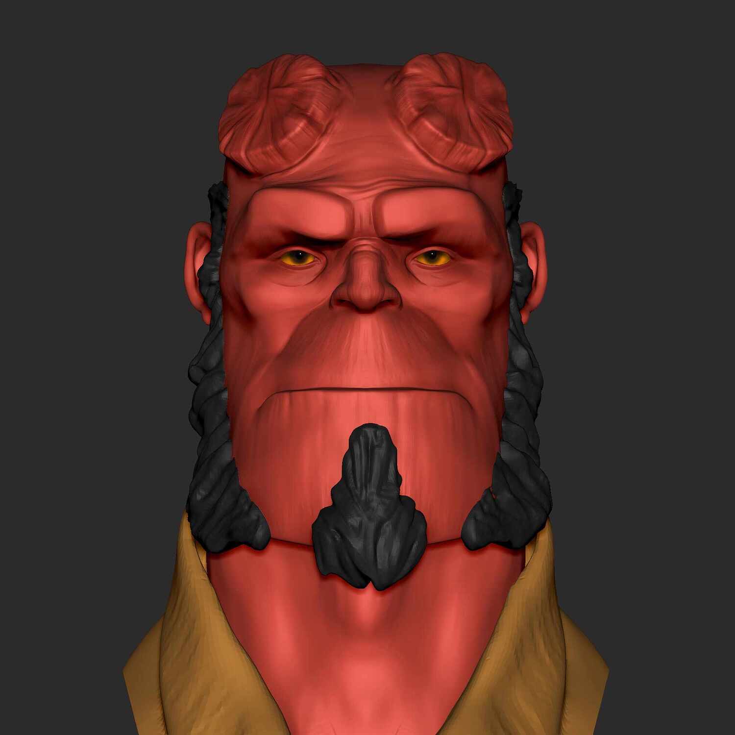 Hellboy - ZBrushCentral
