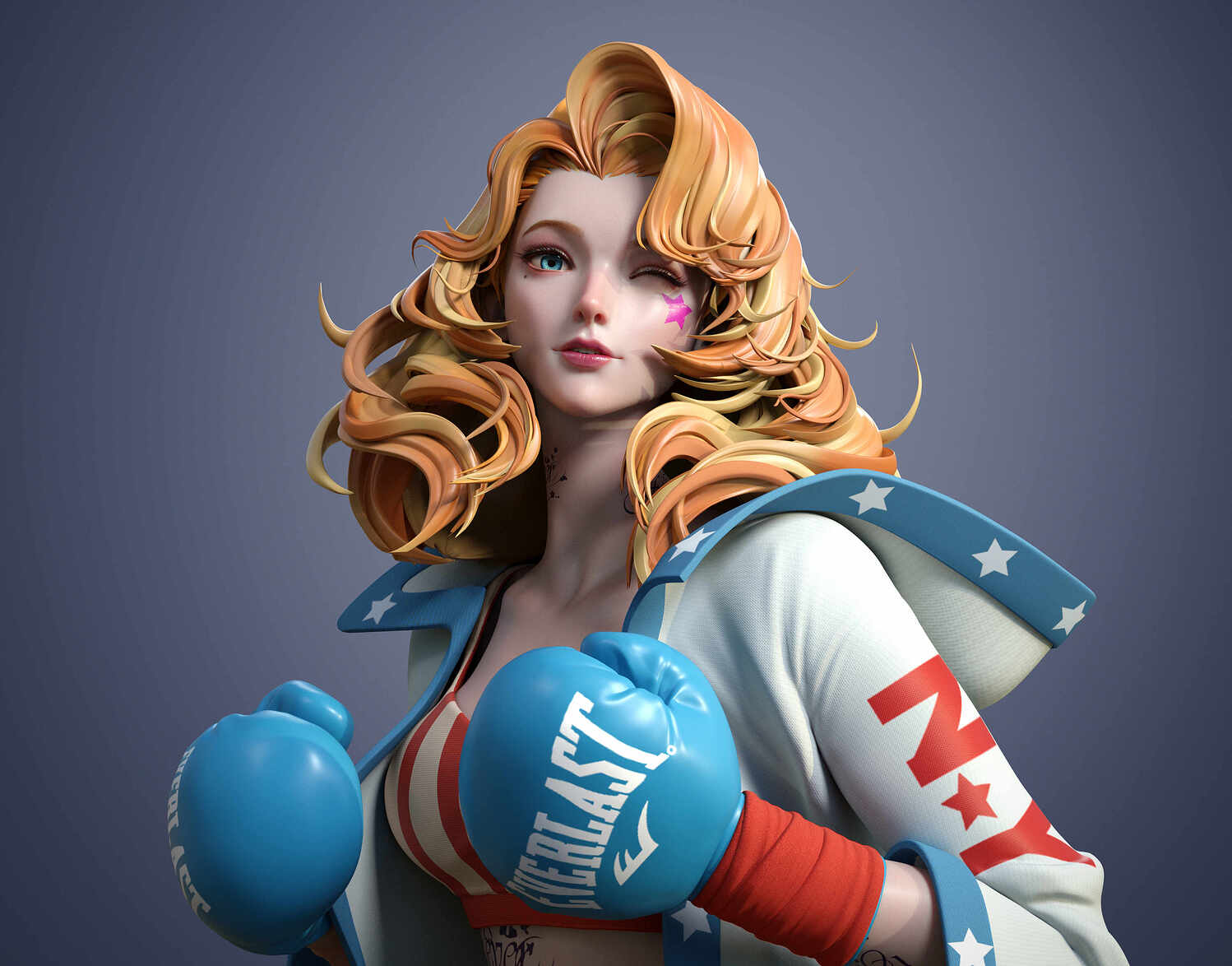 Boxing girl - ZBrushCentral