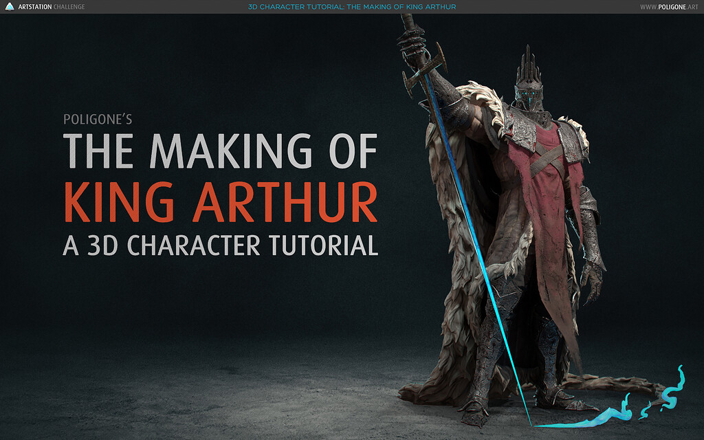The Making of King Arthur - A 3D Character Tutorial - ZBrushCentral