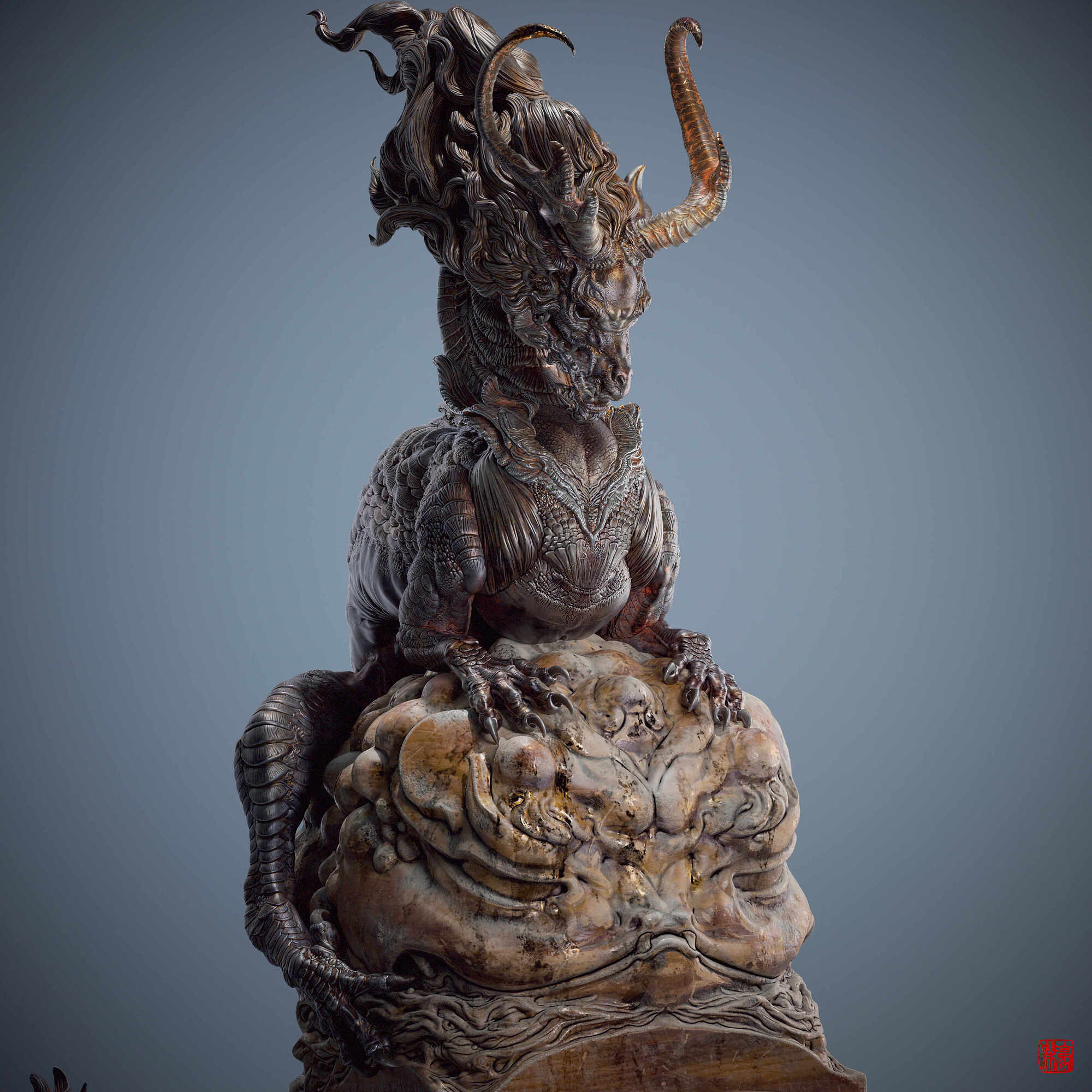 御龙 Royal Dragon - ZBrushCentral