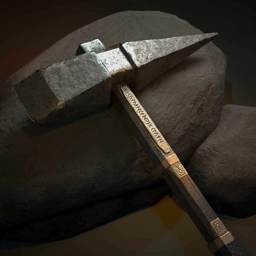 Durin's IV Hammer - ZBrushCentral