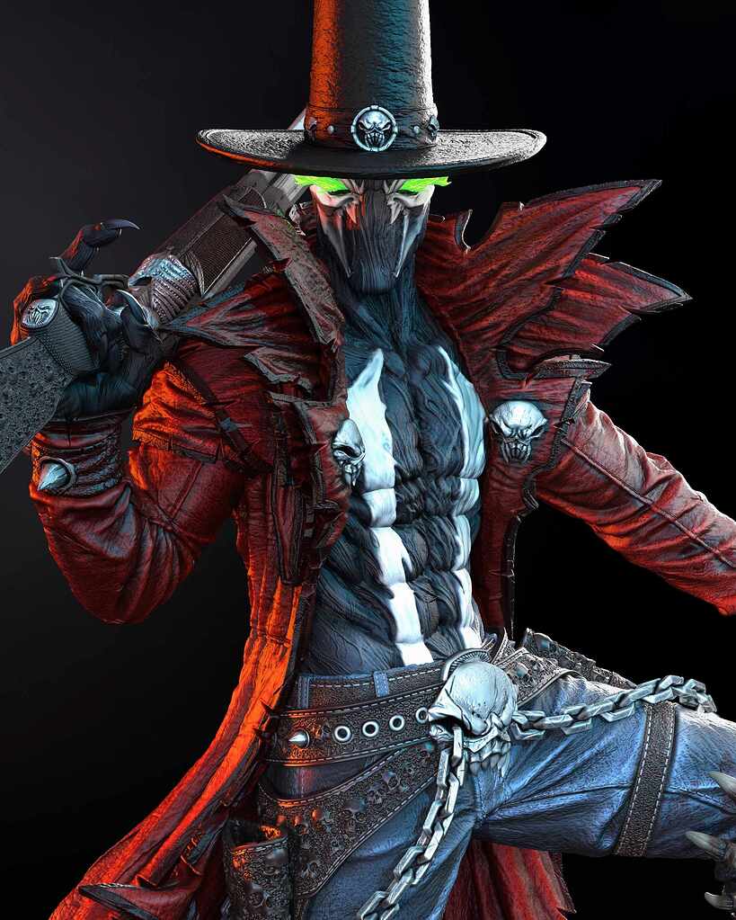 Gunslinger Spawn Fan Art - ZBrushCentral