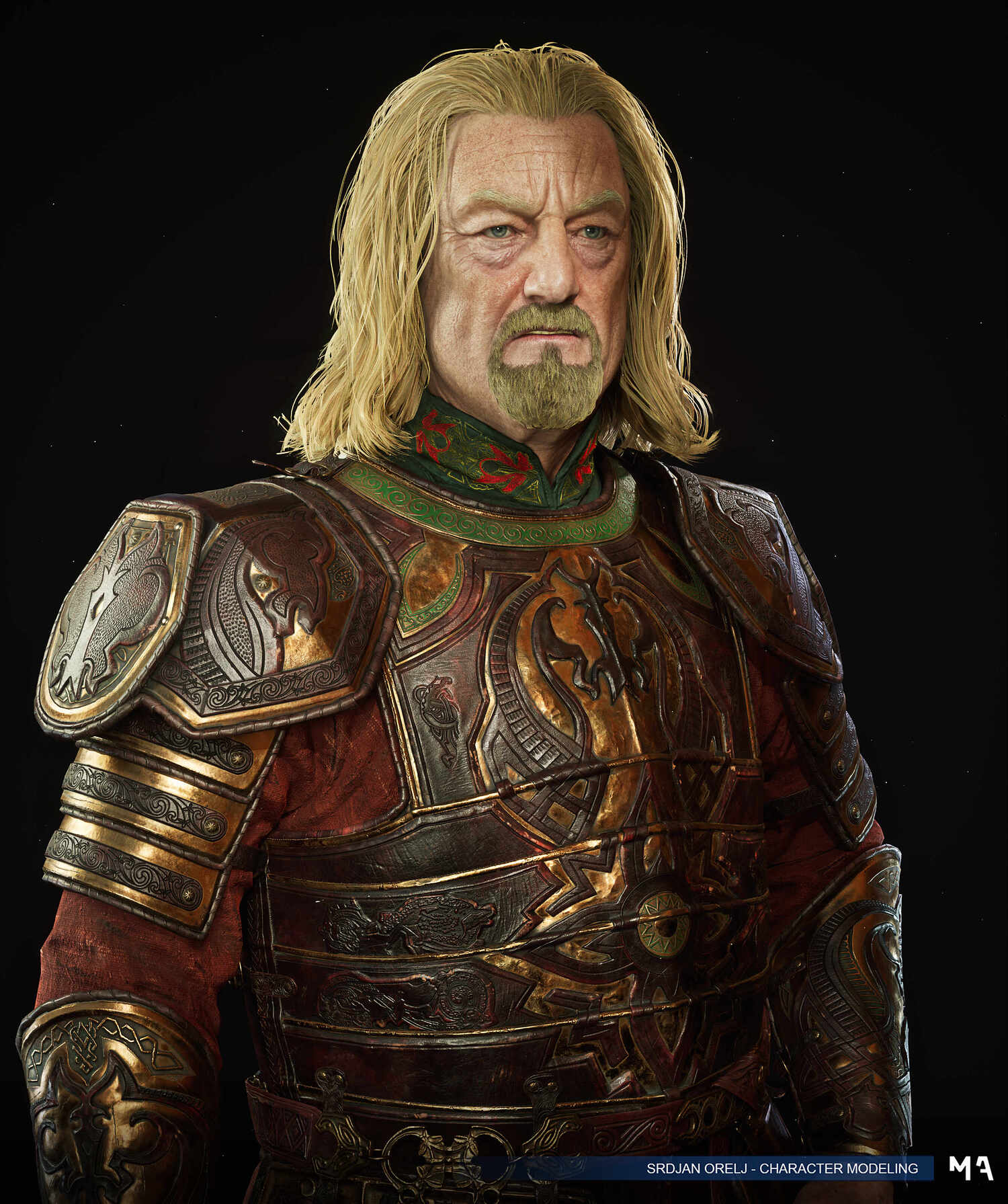 Theoden King of Rohan - ZBrushCentral