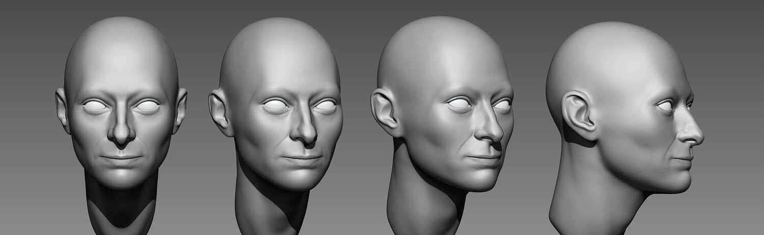 Head/Face study - ZBrushCentral